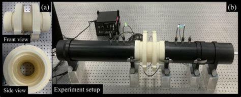 A Front And Side View Photograph Of The Muffler Prototype That