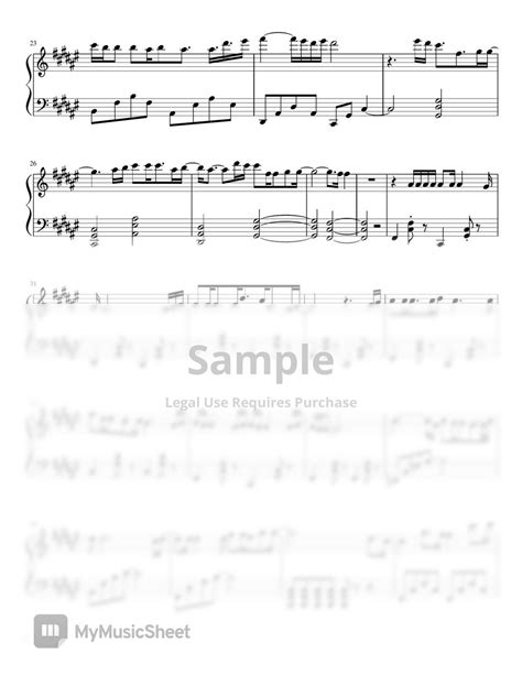 Lyn One And Only The Kings Affection Ost Part2 악보 By Piano Twist