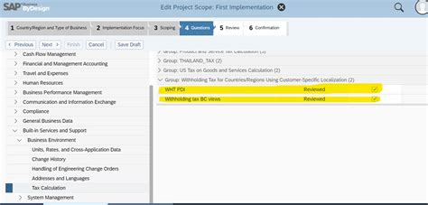 Enable Withholding Tax Rates For Non Localized Cou Sap Community