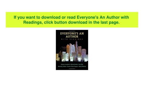 Ppt Download In Pdf Everyones An Author With Readings Zip