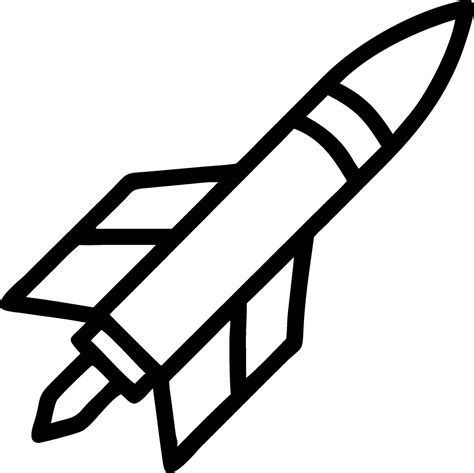 Compact And Powerful Missile Model 60369936 Vector Art At Vecteezy