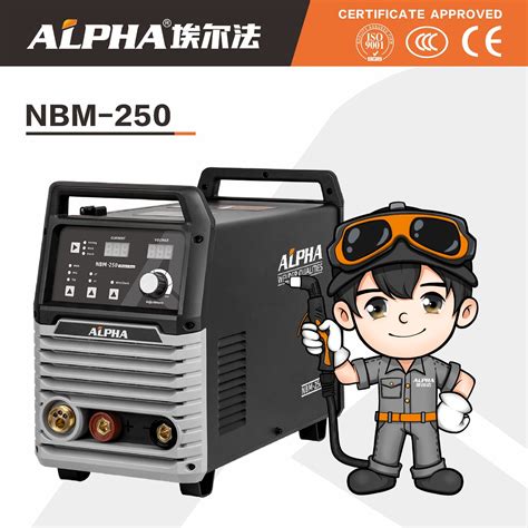 Alpha 250a Digital Gas Shielded Welding Machine Dual Pulse Integrated