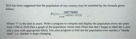 Solved Matlab Questİon It Has Been Suggested That The