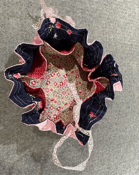 Drawstring Makeup Bag Easy Sewing Tutorial Nana Sews