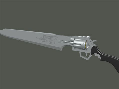 Squalls Gunblade Ffviii By Ripenanners Makerworld Download Free 3d Models