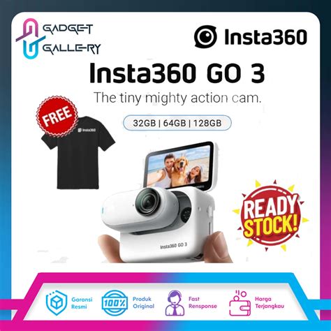Jual Insta360 Go 3 Action Cam Camera Insta 360 Go3 With Action Pod Shopee Indonesia