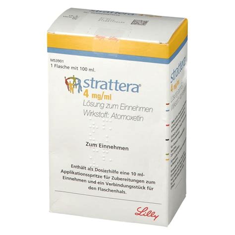Strattera® 4 Mgml 100 Ml Mit Dem E Rezept Kaufen Shop Apotheke