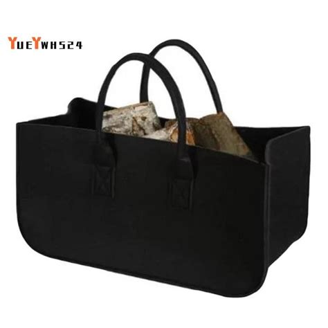 ที่ขายดีที่สุด Y41 ชิ้นกระเป๋าเก็บของมีสไตล์หนังสือพิมพ์เสื้อผ้าปิกนิกสักหลาดตะกร้าฟืนช้อปปิ้ง