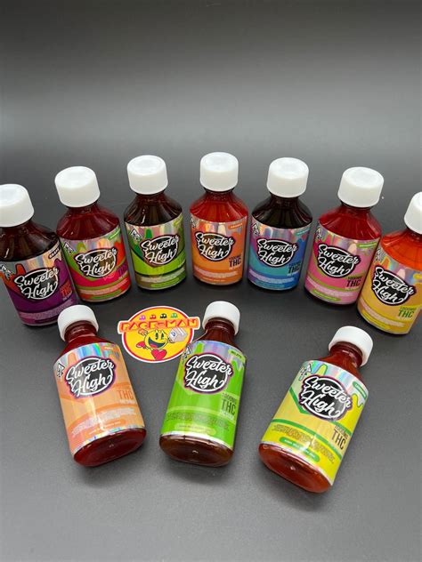 Sweeter High 1000mg Thc Syrup Online In Europe Pack Man