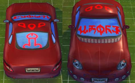 Defaced Car Objects Loverslab
