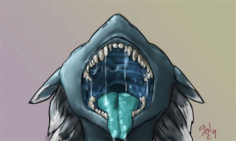Rule 34 2024 Anthro Blue Body Blue Fur Blue Tongue Bodily Fluids Closed Eyes Colored Fur