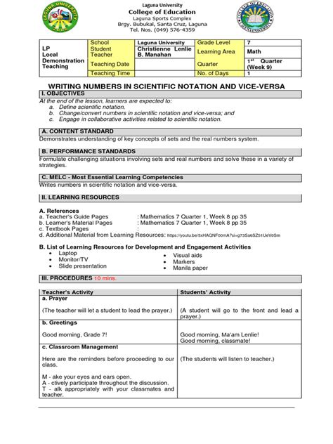 Final Scientific Notation Pdf