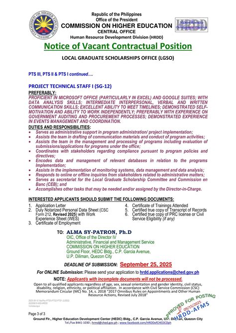 Ched Co Hrdd Quezon City