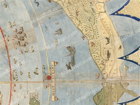 World Map 1587 Urbano Monte