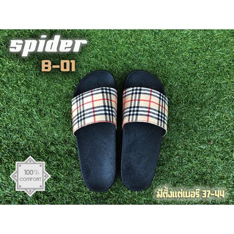 รองเท้าแตะแบบสวม Spider B01ใหม่ล่าสุด สวย เบา นุ่ม ใส่สบายเท้า ไม่ลื่น วัสดุอย่างดี Shopee