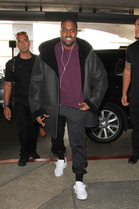 Kanye West Is The King Of Cozy Airport Style Gq