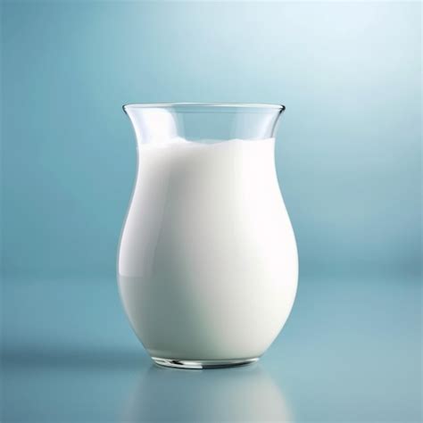 Premium Ai Image Milk Glass
