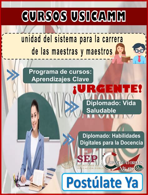 ¡urgente Estos Son Los Cursos Usicamm Validados Por La Unidad Del