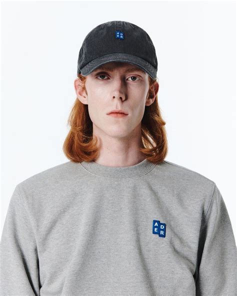 ader error sig trs tag cap 01 charcoal 2023新款 限量秒殺款 他的時尚 手錶及配件 棒球帽