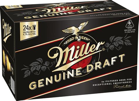 Miller Genuine Draft Bottle 330ml Liquorland