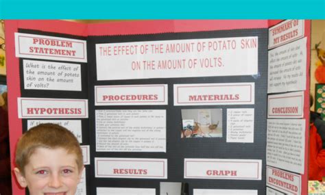 Science Fair Project Labels And Title Template Upper Elementary