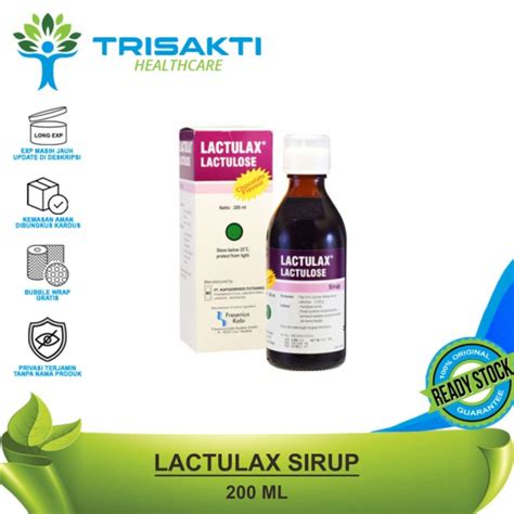 Jual Lactulax Syrup 200ml Shopee Indonesia
