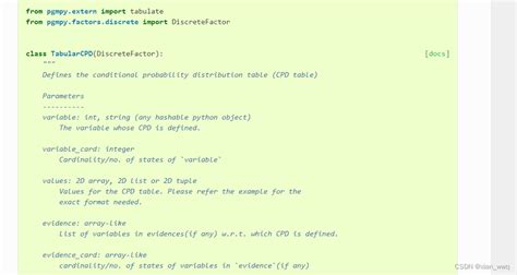 【转】贝叶斯网络入门教程原理介绍python代码实现python贝叶斯网络 Csdn博客