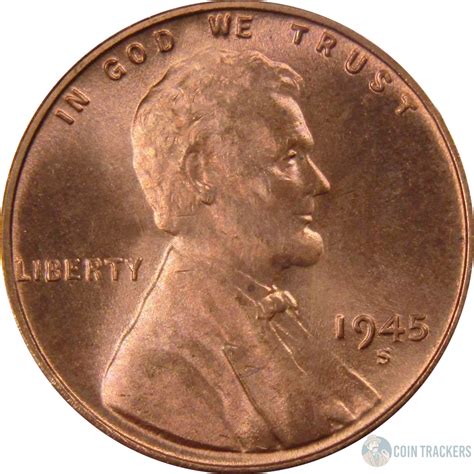 1945 S Wheat Penny Value Cointrackers