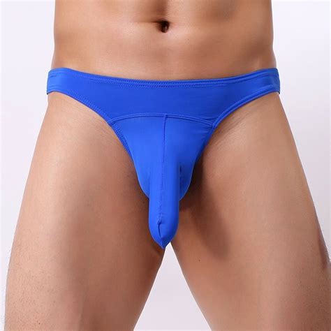 Us Mens Silky Pouch Boxer Briefs Penis Sheath Trunks Underpants Thongs