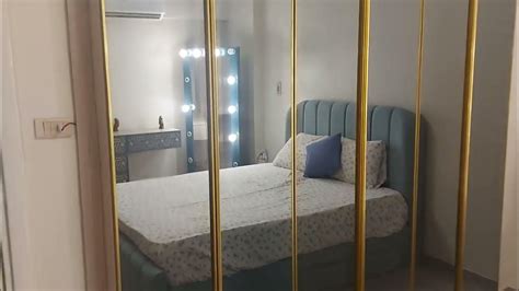 دولاب دريسينج بتقسيمات جديده و عمليه و ضلف زجاج Youtube