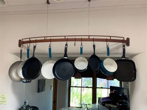 Custom Pot Rack Funky Steel
