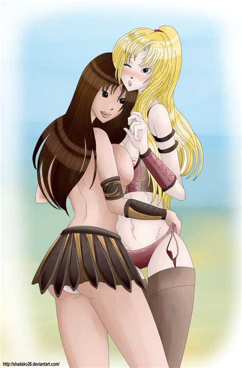 Rule 34 Female Gabrielle Xena Multiple Girls Shadako26 Xena Xena