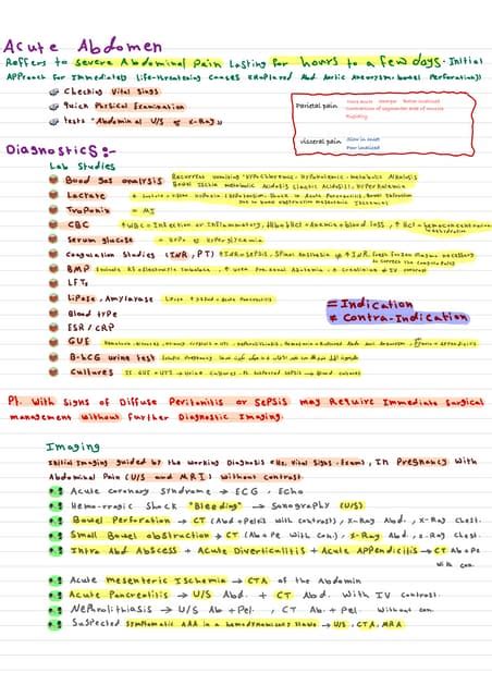 Acute Abdomen Pdf