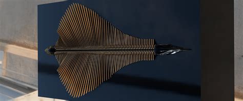 Kinetic Parametric Stingray Sculpture Etsy