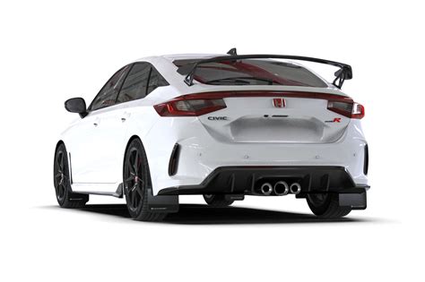 Rally Armor Ur Mud Flaps Urethane Black W Red Logo Honda Civic Type R