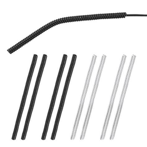 Uxcell 8 Pairs Eye Glass Replacement Temples Silicone Anti Slip