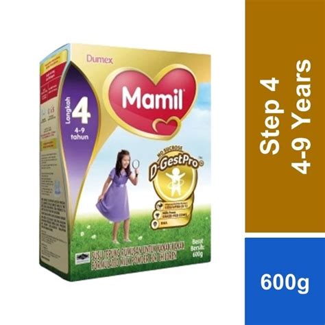 Mamil Step 4 600g Expired 2025 Shopee Malaysia