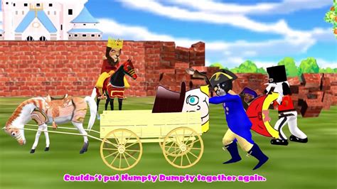Humpty Dumpty Mother Goose Nursery Rhyme Youtube
