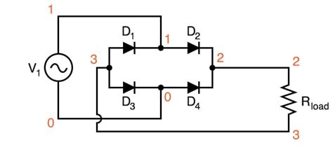 Si Lab Full Wave Bridge Rectifier Discrete Semiconductor Circuit