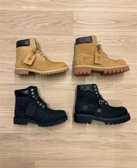 First Look At The Mschf X Lv X Timberland Boots Swiftsole