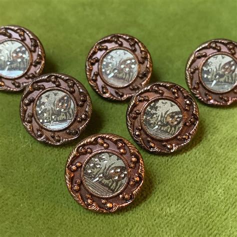 Antique Buttons Etsy