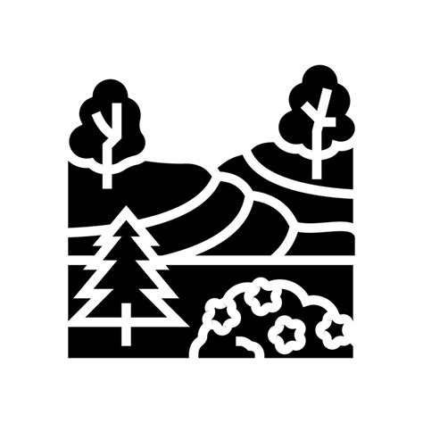 Landscape Maintenance Services Glyph Icon Vector Illustration 18780619