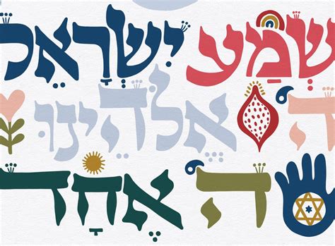 Shma Yisrael Adonai Eloheinu Adonai Eḥad Hear O Israel The Lord Is