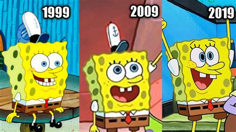 Evolution Of Spongebob