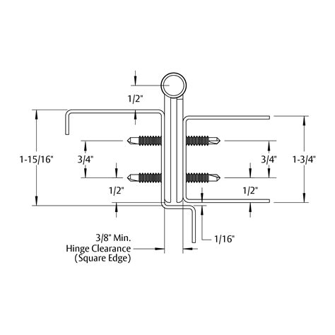 Pemko Hinge Installation Pemko Oshs Continous Hinge Trademark