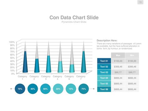 80 20 Data Chart Slide Description Here Description Here Ppt Download