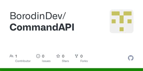 Github Borodindevcommandapi