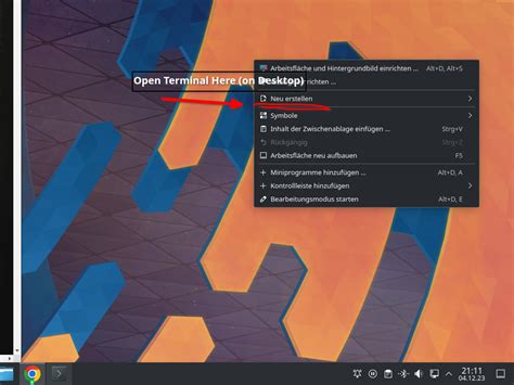Command Line Kubuntu KDE No Option For Open Terminal Here In Desktop Ask Ubuntu
