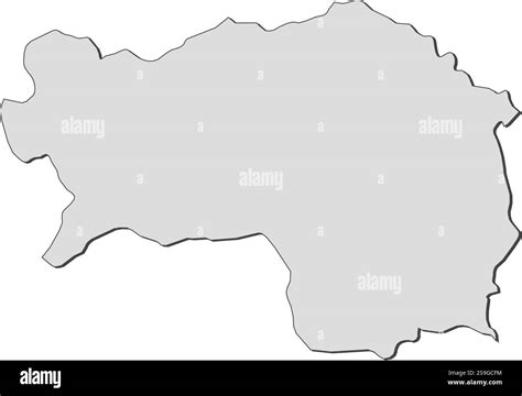 Map Of Styria A Province Of Austria Stock Vector Image And Art Alamy