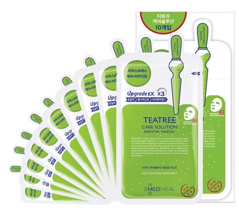 Mediheal Teatree Care Solution Essential Mask 25ml 10 Masks